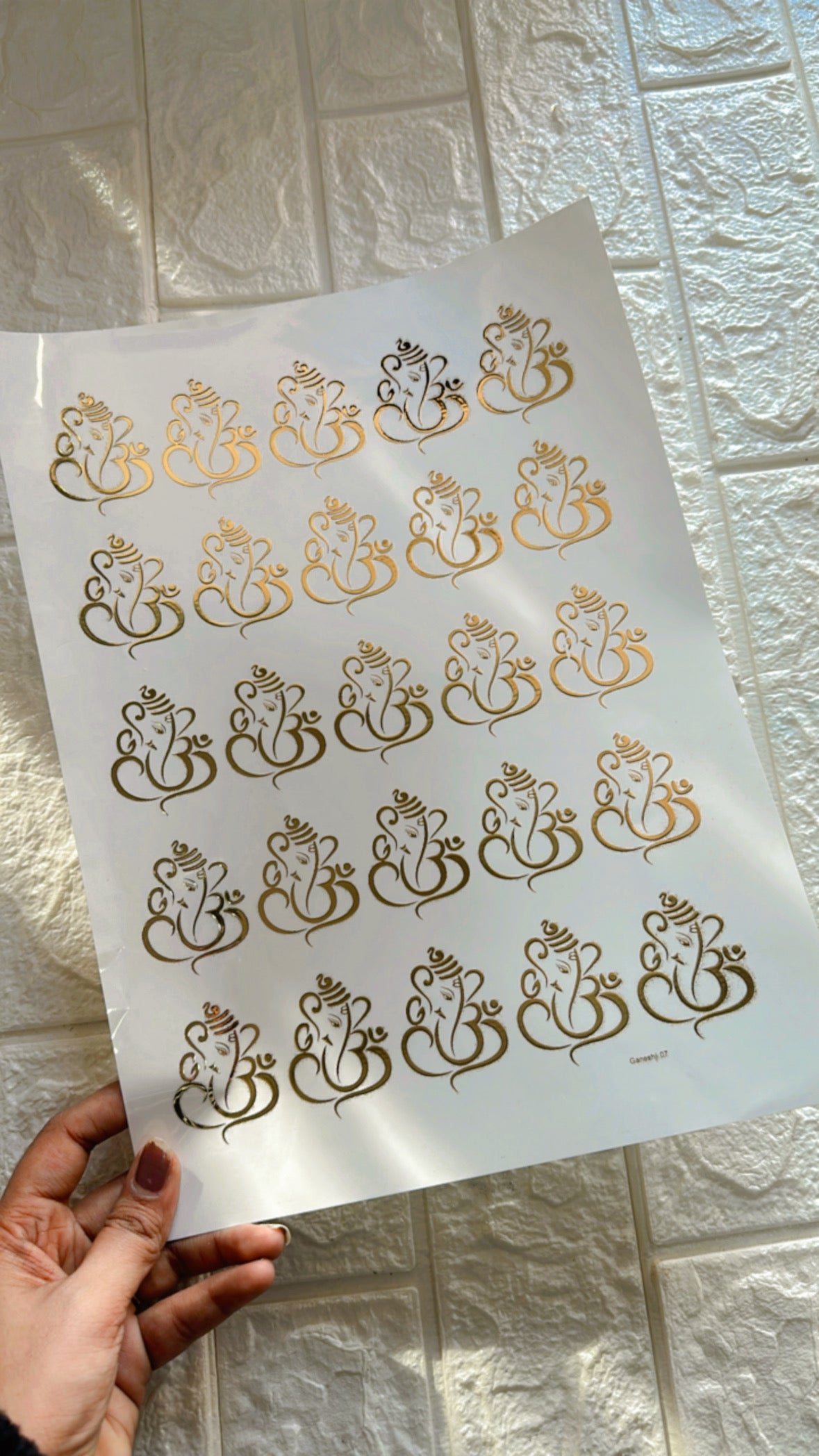 Ganesh Ji Sticker – Resin24