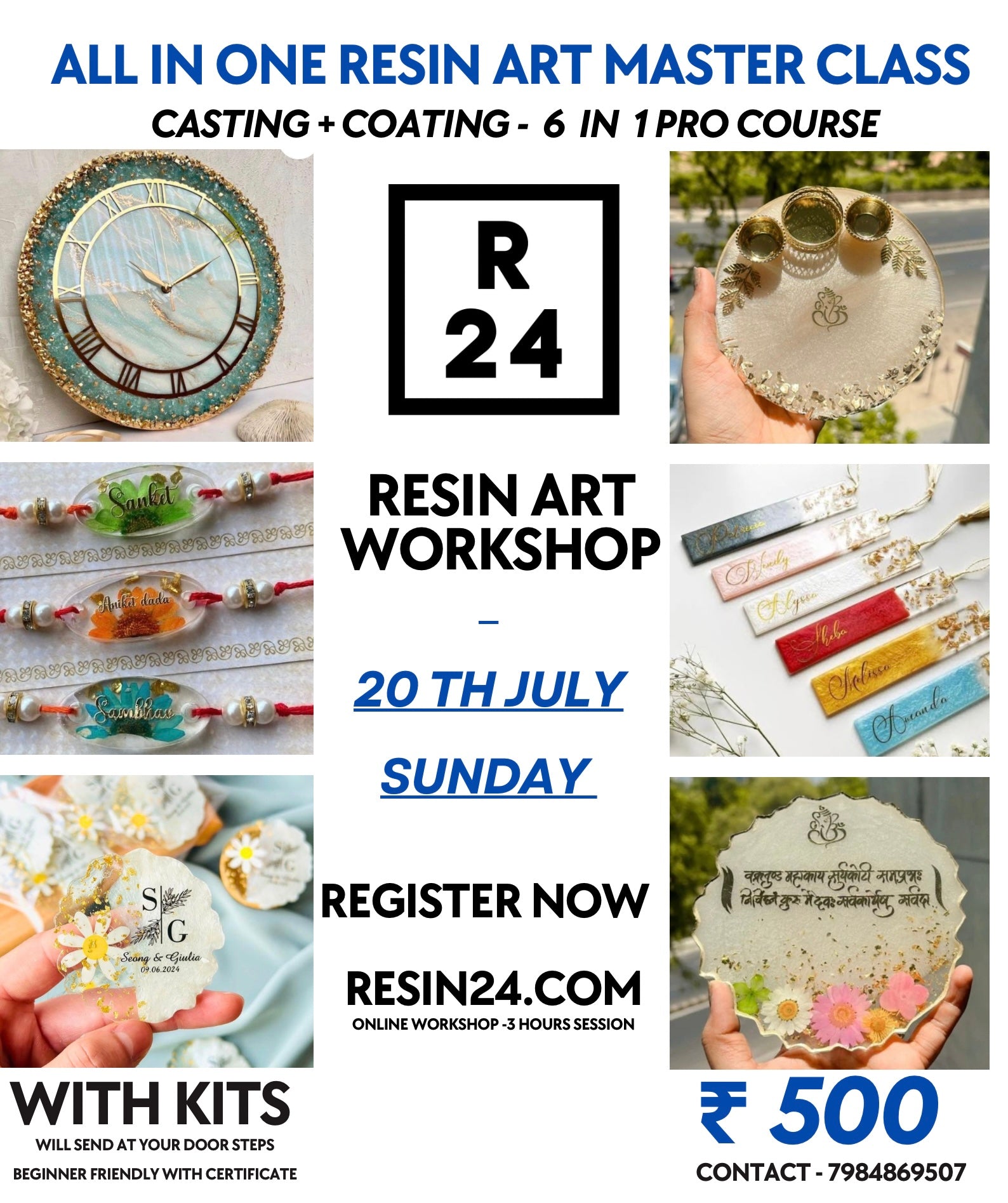 All In One Online Workshop – Resin24