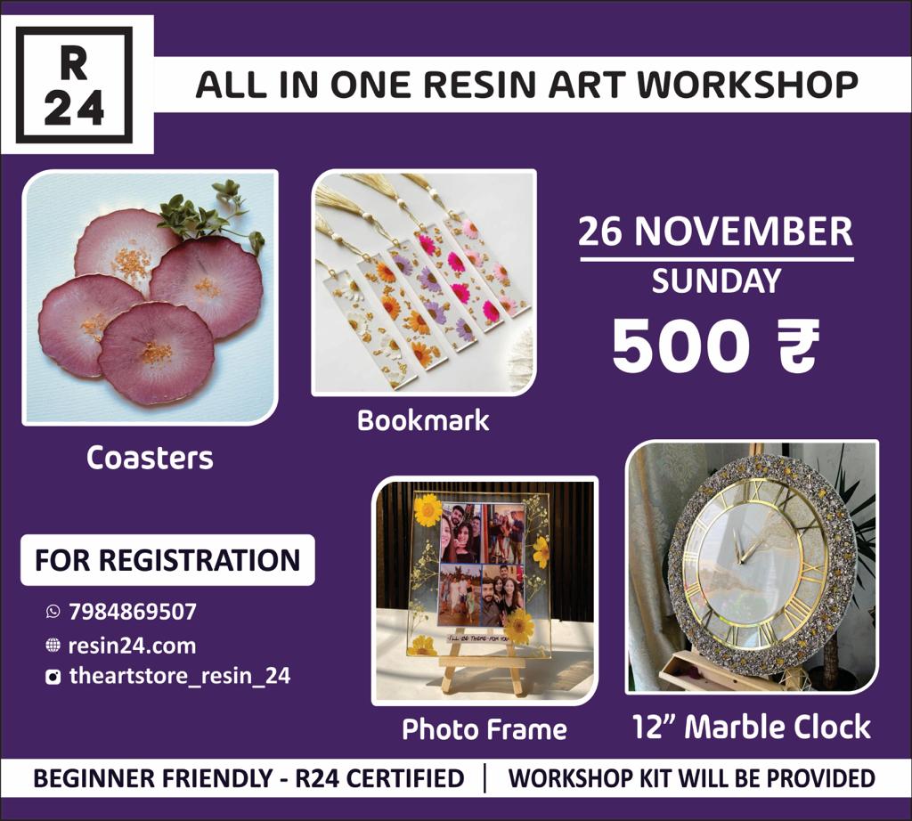 All IN ONE WORKSHOP ONLINE – Resin24